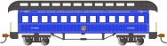 1860 - 1880 Era Passenger Car : Bachmann Trains Online Store