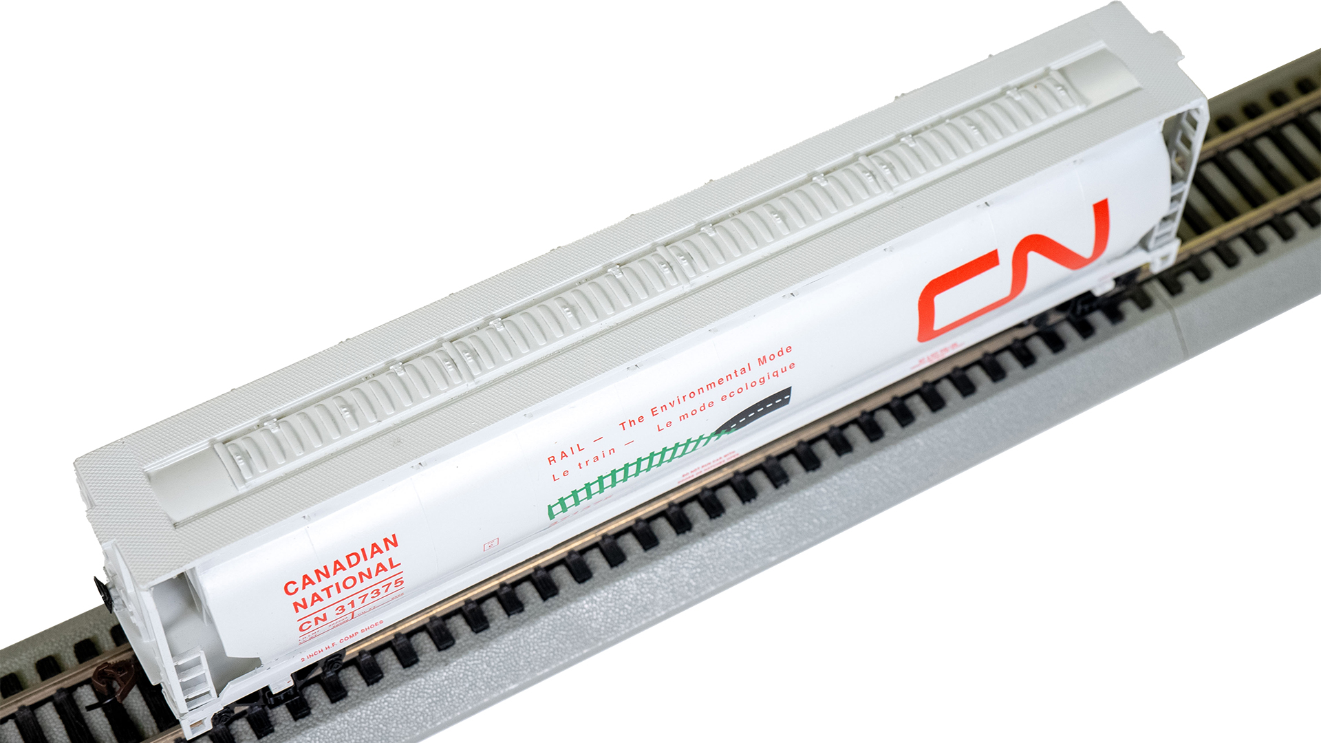 4 Bay Cylindrical Hopper Bachmann Trains Canadian Grain Hopper - CN ...
