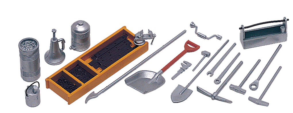 Bachmann G Scale 92411 Track Tool Set 19 Pieces For Detailing Trains or ...
